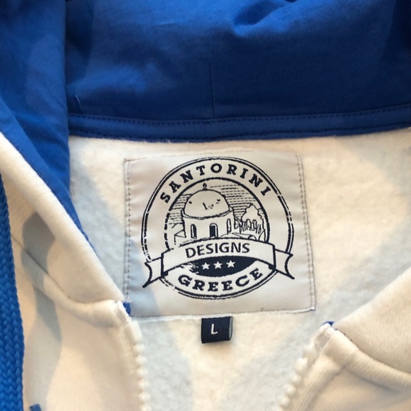 Meet Me In Santorini | Tops | Santorini Greece Full Zip Hoodie Womens ...